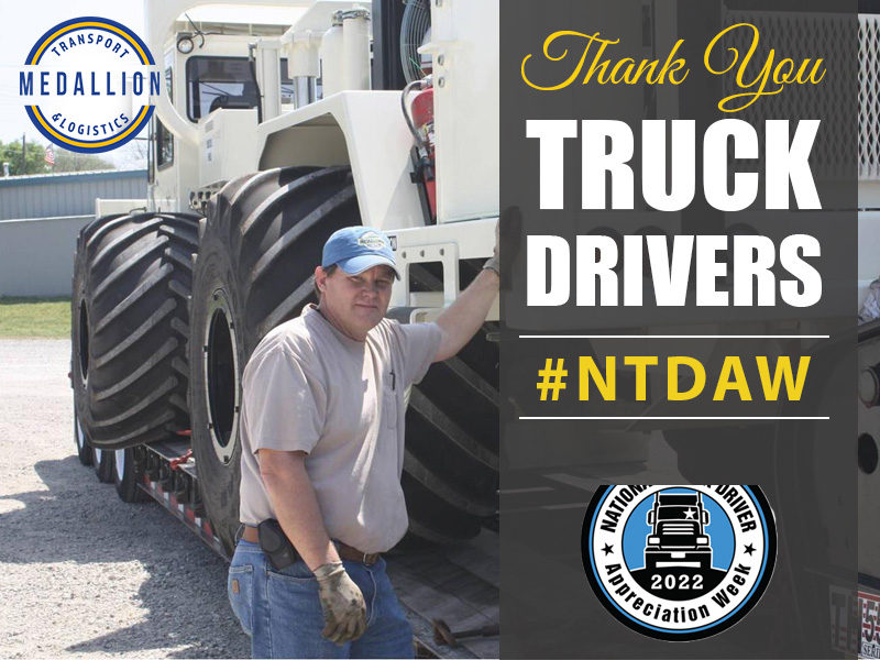 Appreciation for Drivers During NTDAW | Medallion Transport